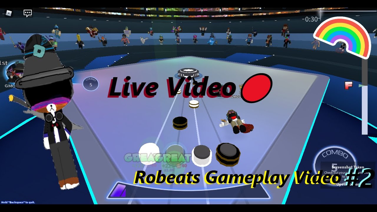 Robeats Gameplay #2 (Live🔴) - YouTube