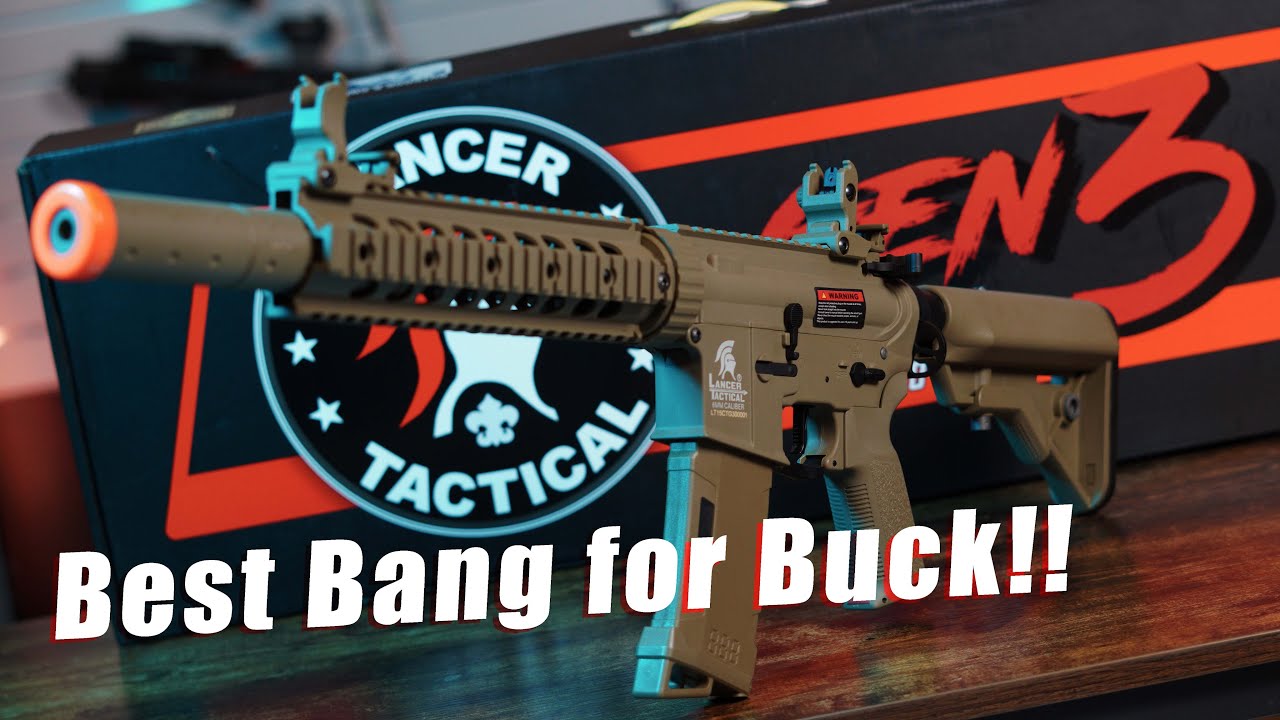 Lancer Tactical Gen 3 AEG Overview - NEWEST GENERATION - YouTube