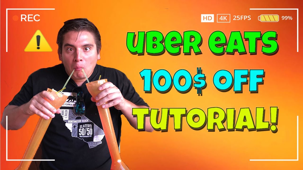 Uber Eats Promo Code - Uber Eats $100 Coupon For Existing Users - YouTube