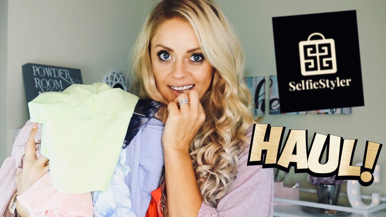 Selfie Styler Haul ~ SO MANY GORGEOUS TOPS! Unboxing & Try - On! - YouTube