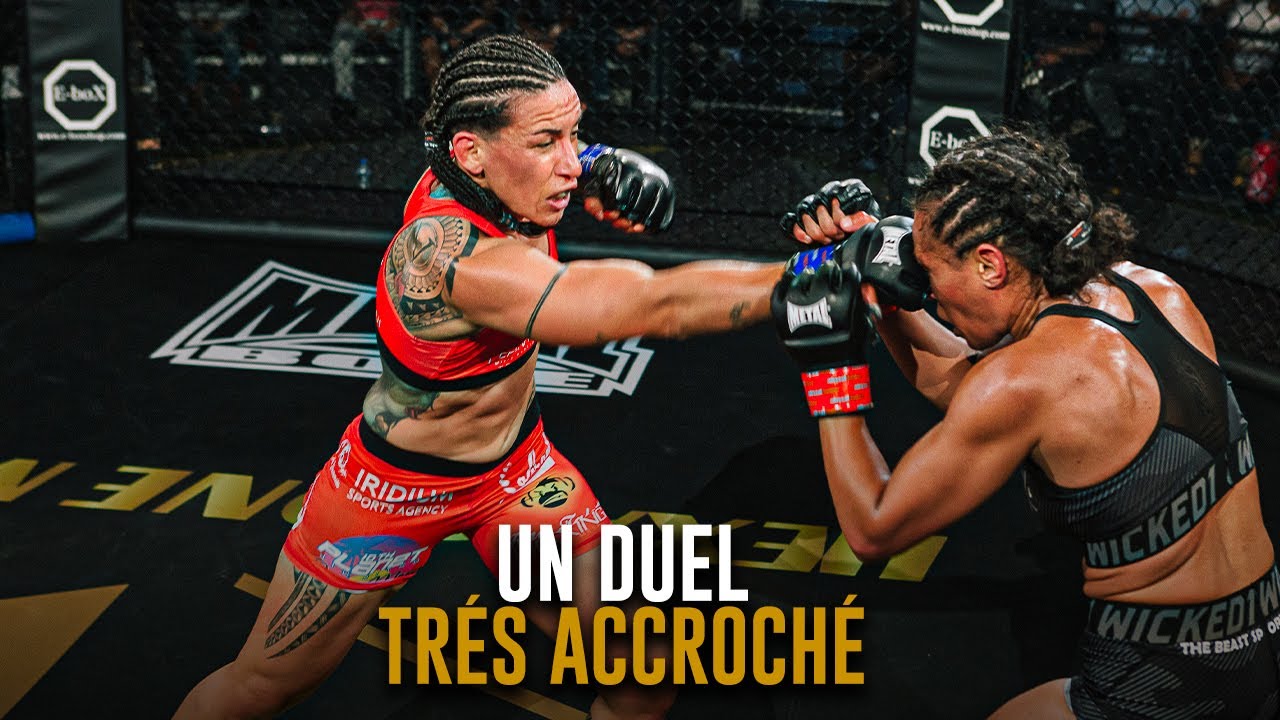 FLORE HANI vs STEPHANIE IELO PAGE (Un combat féroce) | FULL FIGHT ...