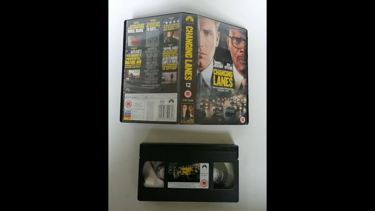 opening to changing lanes vhs 2002 uk - YouTube