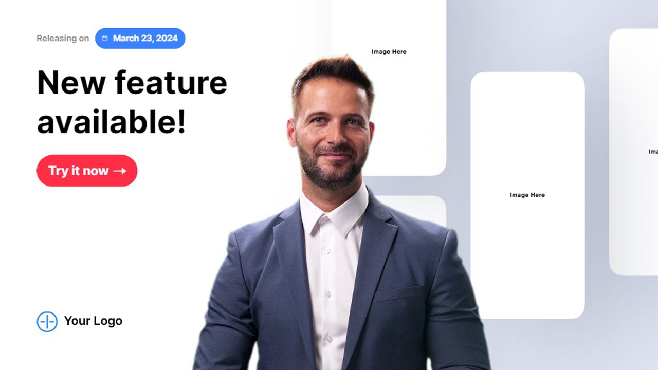New Feature Announcement (Free AI Video Template) - YouTube