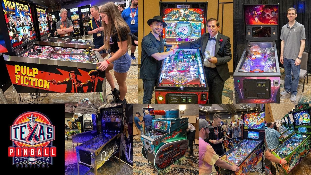 Retour sur le TEXAS PINBALL FESTIVAL qui a eu lieu du 24 au 26 mars ...