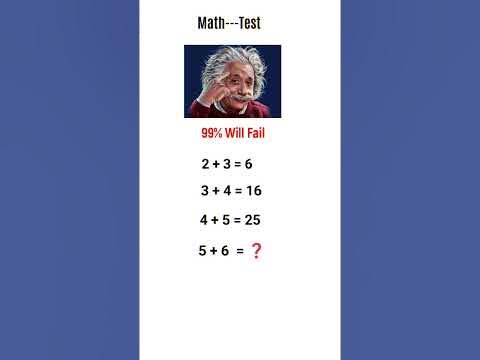 99% Fail | Math Test | Can you solve this question | Sunkant | # ...