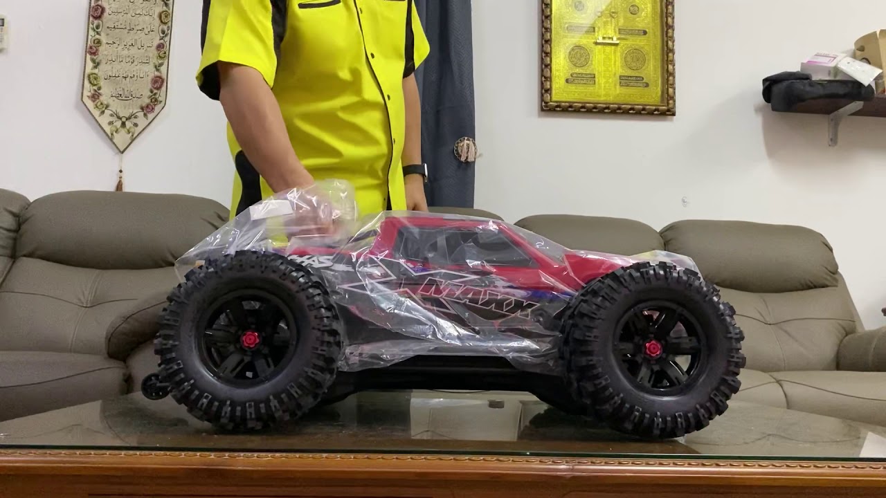 My New Traxxas Xmaxx Red.. - YouTube