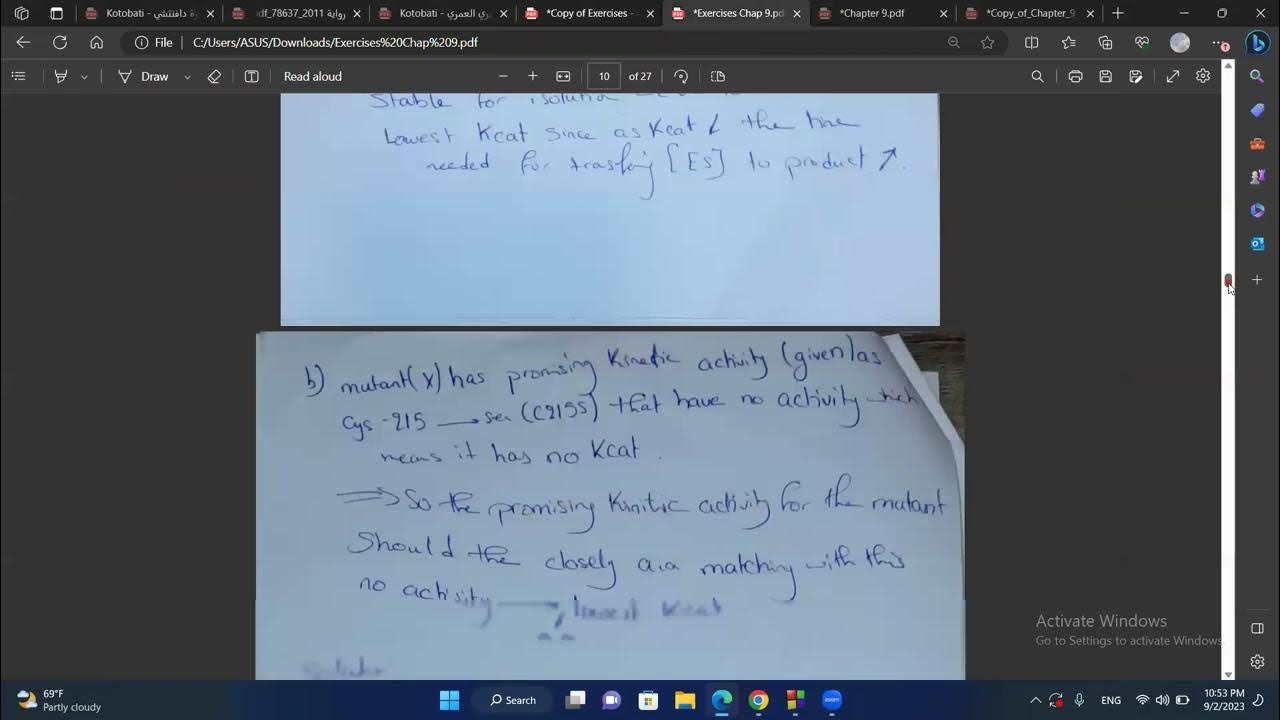 Chapter 9, Exercise 8 - YouTube