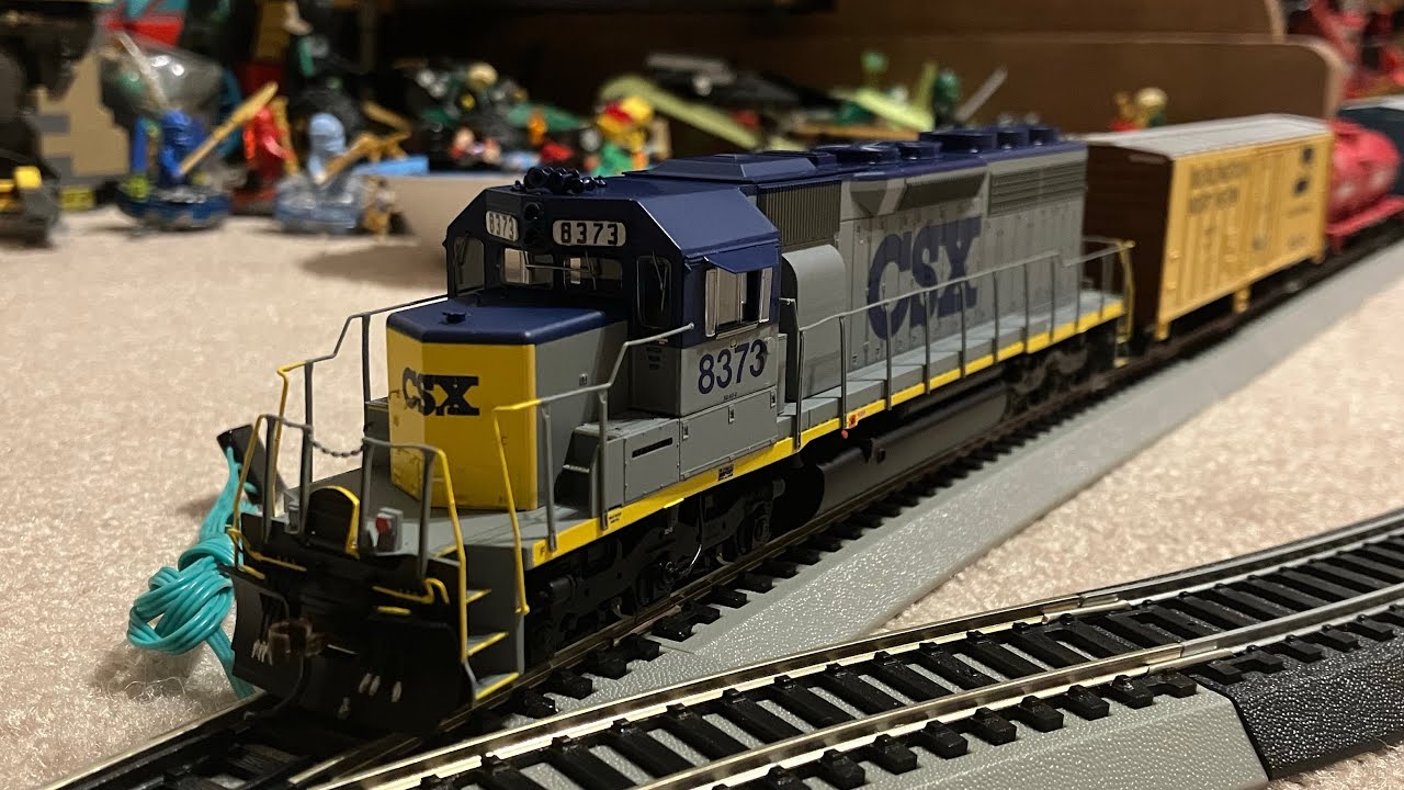 Athearn HO Scale CSX YN1 SD40 Unboxing and Review - YouTube