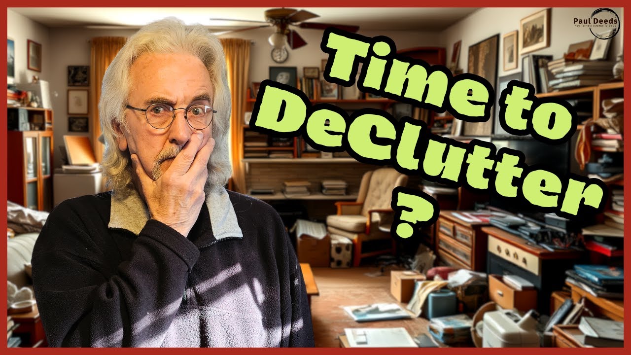 DeCluttering and simplifying in your 70s - YouTube