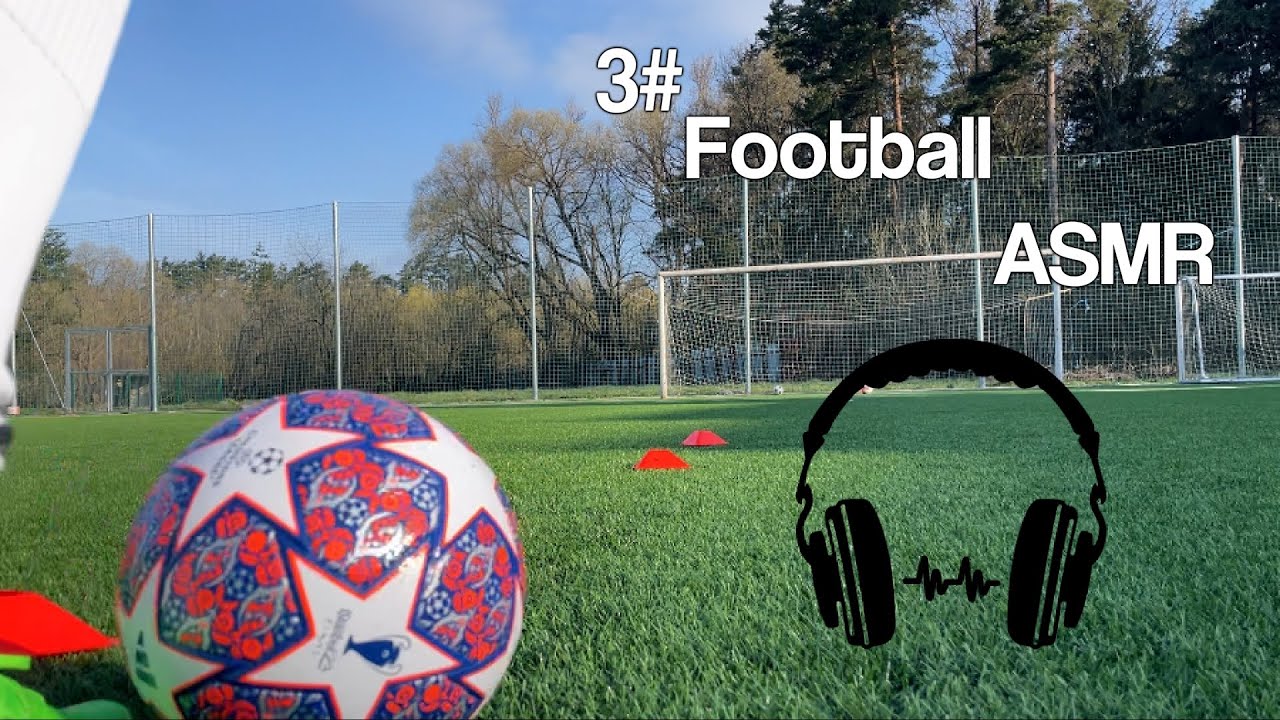 #3 Football ASMR | Individual Training Session | ⚽️ Dribling ...