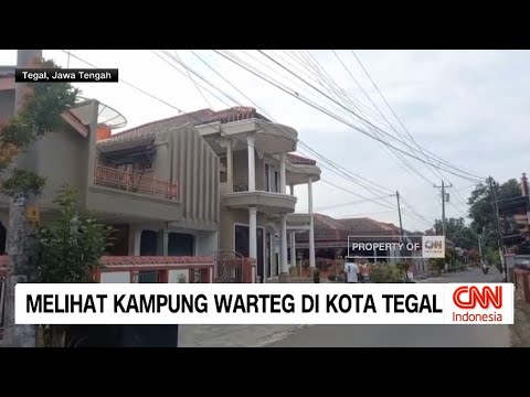 Melihat Kampung Warteg di Kota Tegal