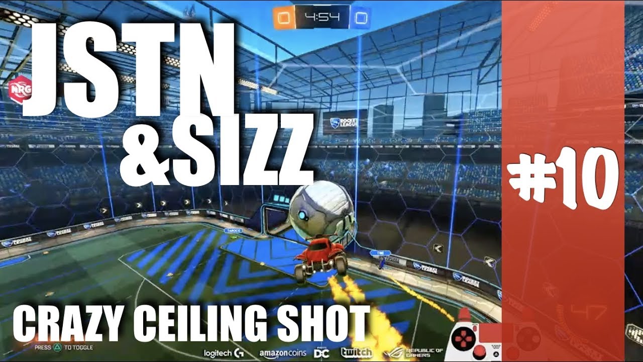 NRG JSTN 2v2 w/ Sizz - INSANE CEILINGSHOT FIRST STREAM AFTER RLCS ...