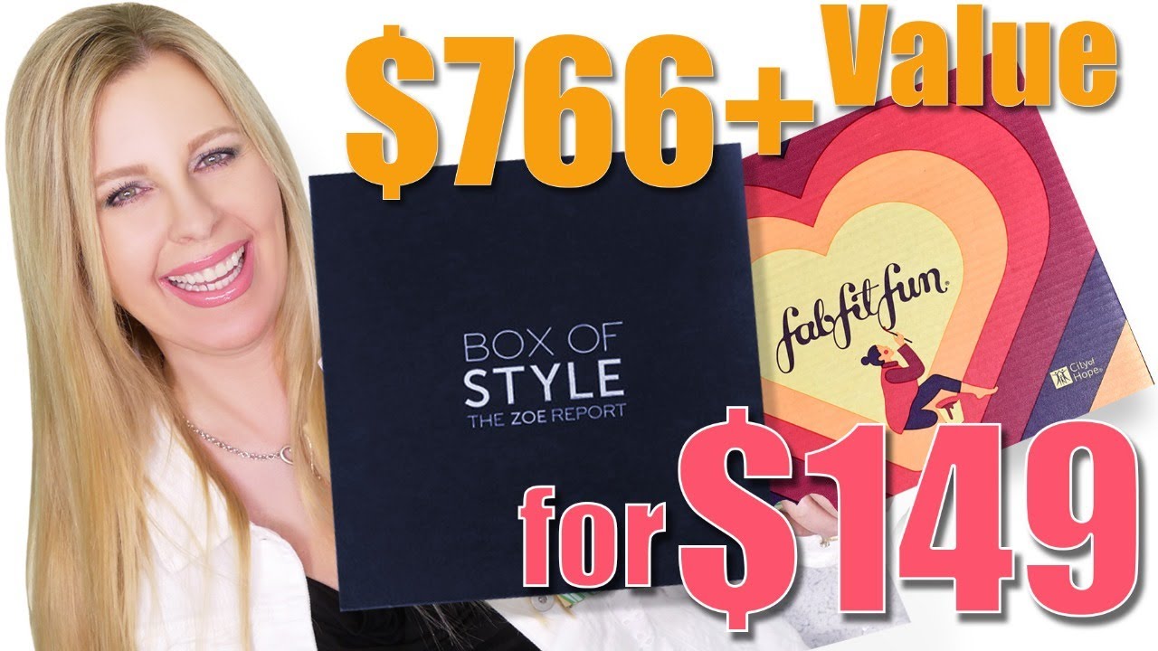FabFitFun VS. Rachel Zoe Box Of Style | $50 vs. $100 Lifestyle Unboxing ...