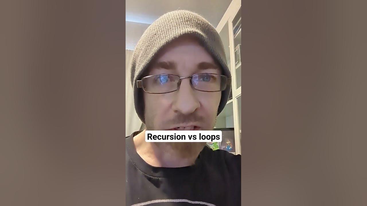 Recursion Vs Loops Computerscience Programming Coding Computer Pc Software Algorithm 7628