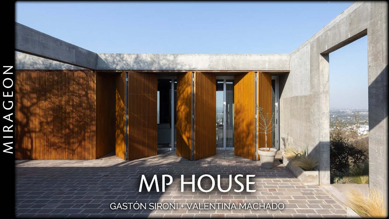 The House that is Part of the Landscape | MP House - YouTube