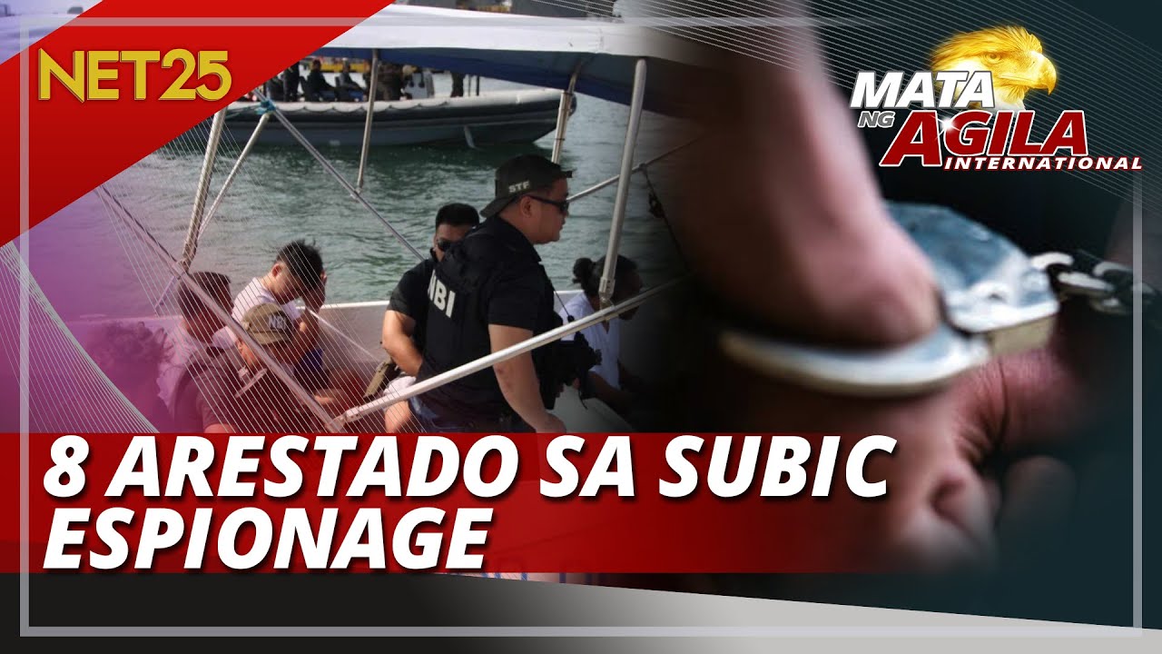 6 DAYUHAN, 2 PINOY INARESTO DAHIL SA ESPIONAGE, KIDNAPPING SA SUBIC ...