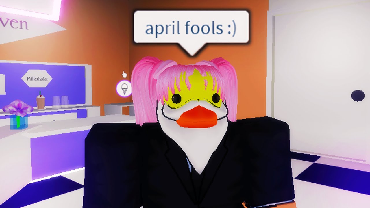 Roblox April Fools be like.. - YouTube