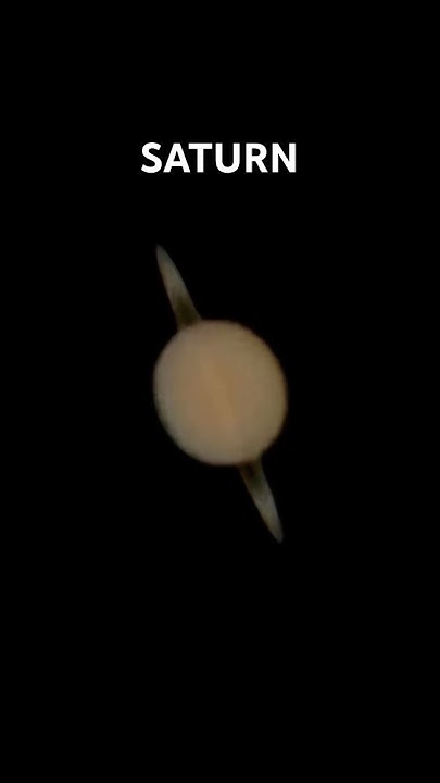 Capturing Saturn Through Celestron Powerseeker 114EQ Telescope #planet #saturn #telescope - YouTube