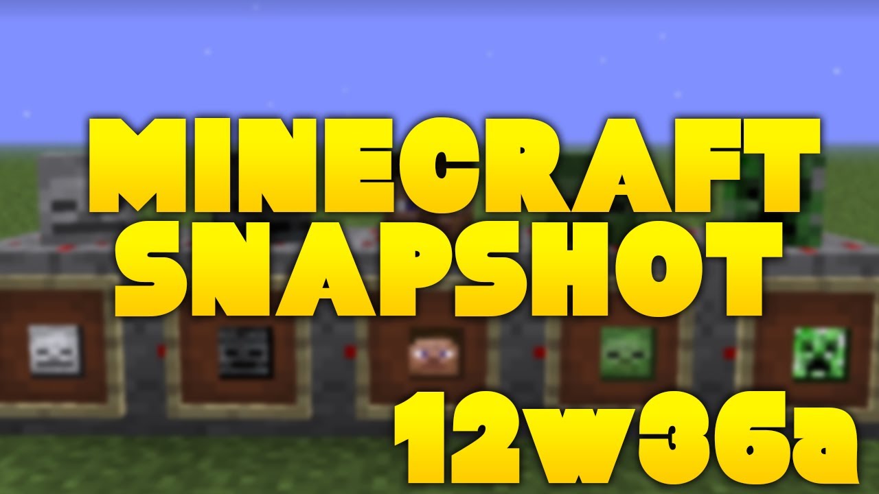 Minecraft Snapshot 12w36a OverView - Wither Boss, Beacon Block, Nether ...