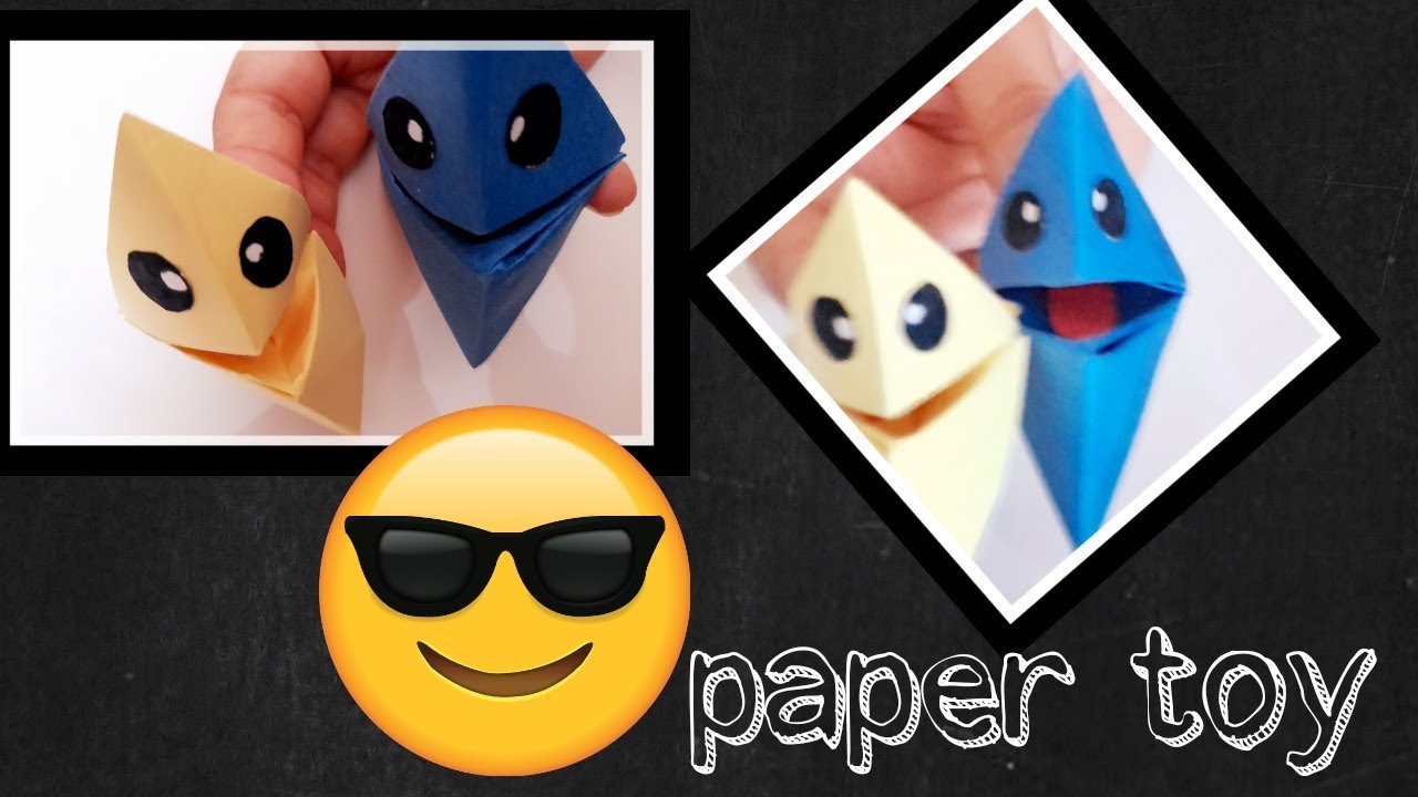how to make paper toy | easy paper activity | - YouTube