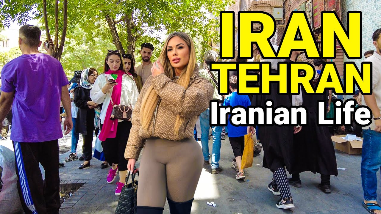 People In The Busiest Street In Tehran 🇮🇷 Iran Grand Bazaar Vlog ایران