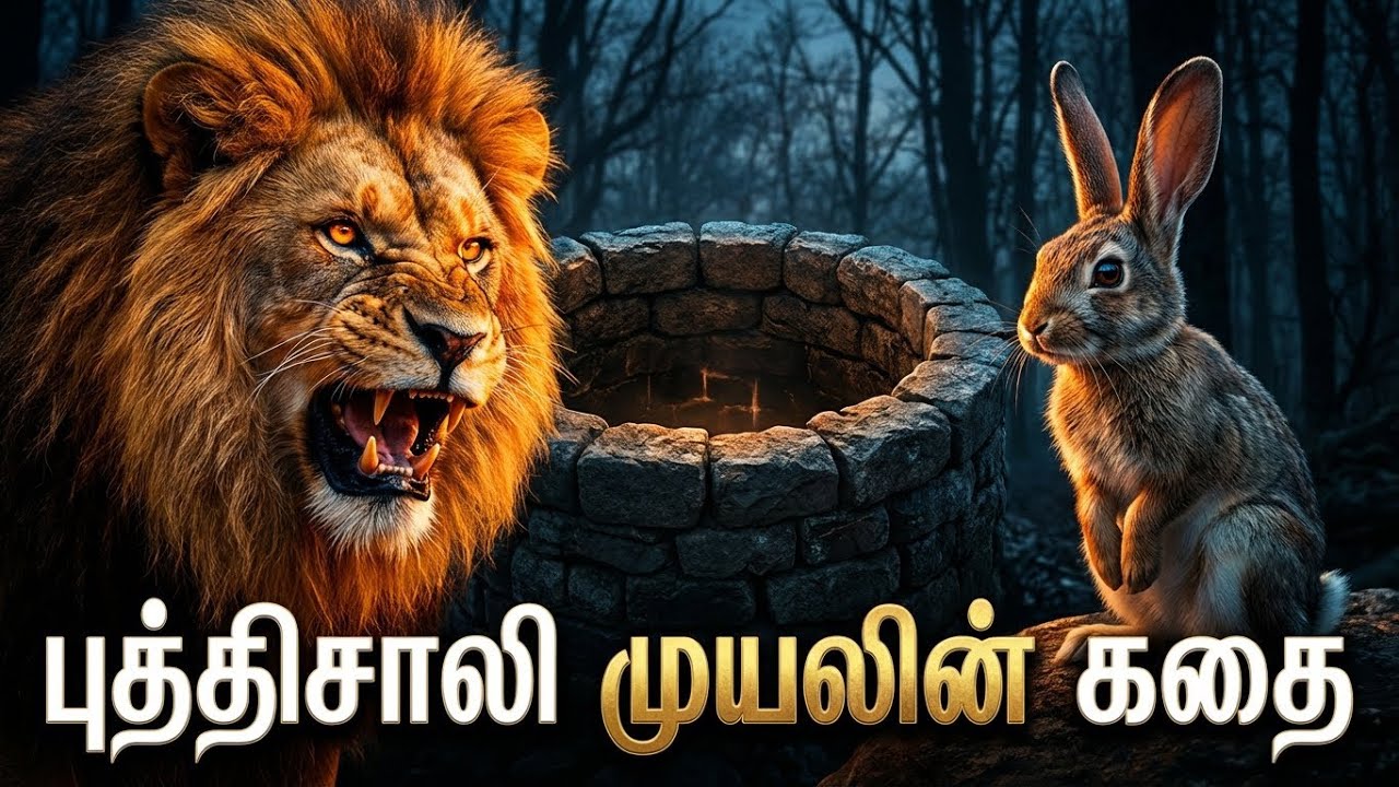 சிங்கத்தை வென்ற புத்திசாலி முயல் 🦁🐰 | Clever Rabbit Story in Tamil ...