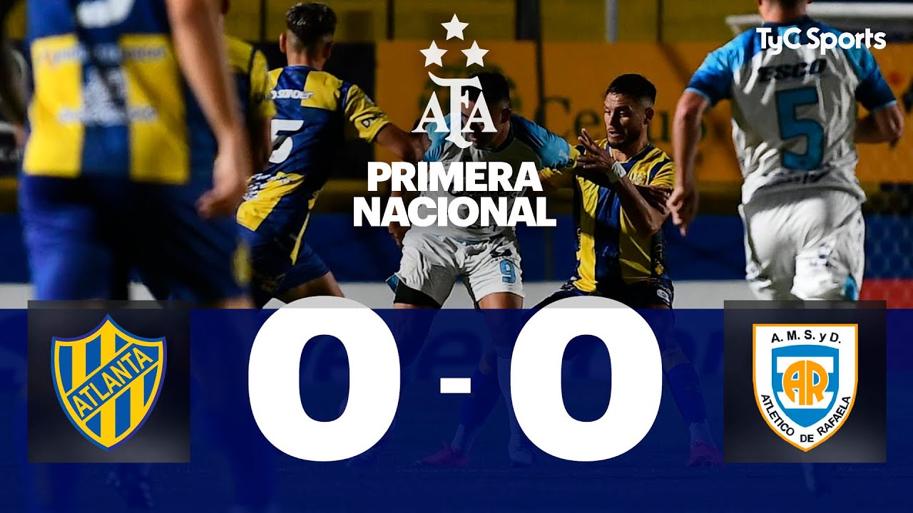 Atlanta 0-0 Atlético de Rafaela | Primera Nacional | Fecha 2 (Zona B ...