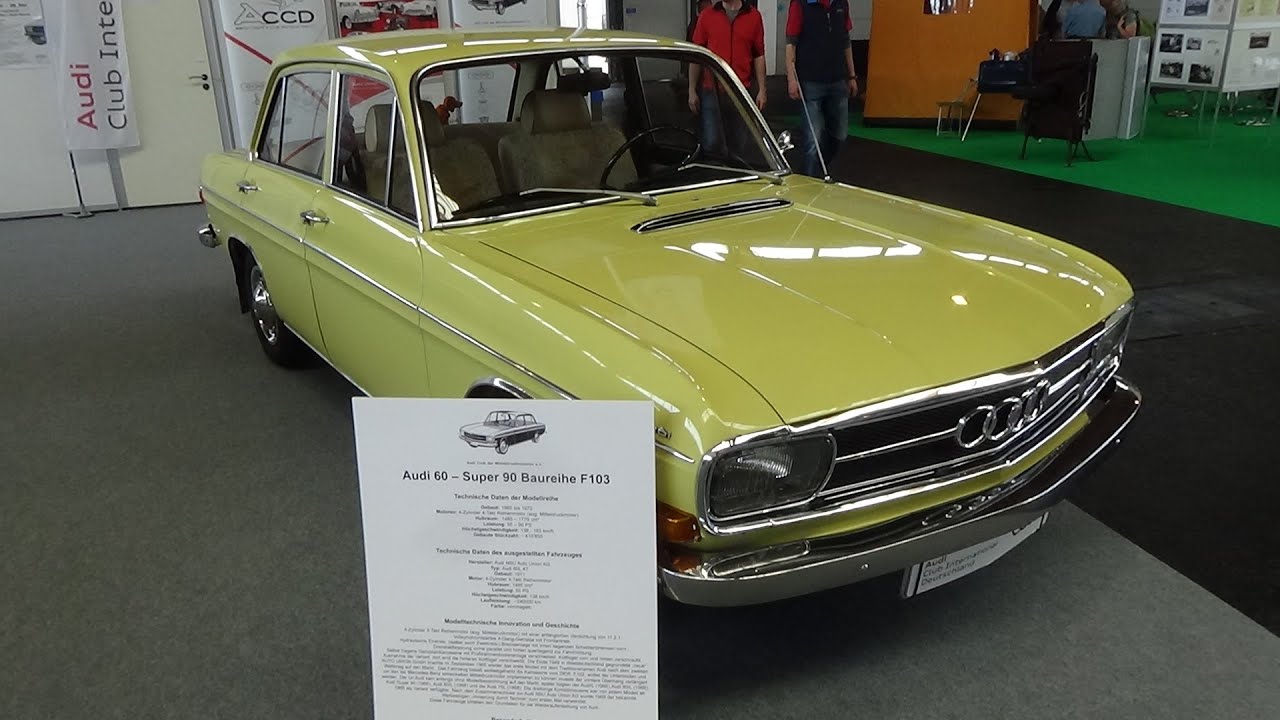1971 Audi 60 L 4T - Exterior and Interior - Klassikwelt Bodensee 2023 ...