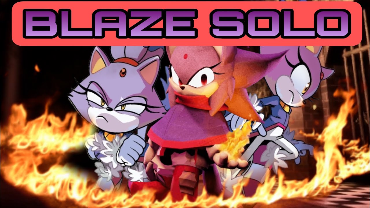 Flame Princess vs Bigger Sonic.exe #outcomememories #Blaze - YouTube
