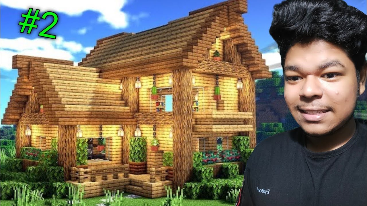 BUILD A BEAUTIFUL HOUSE IN MINECRAFT ( Part 2 ) - YouTube