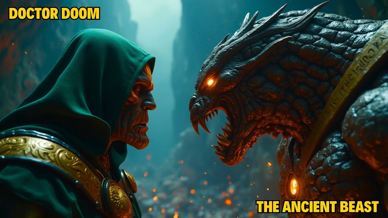 DOCTOR DOOM VS THE ANCIENT BEAST 👹 - YouTube