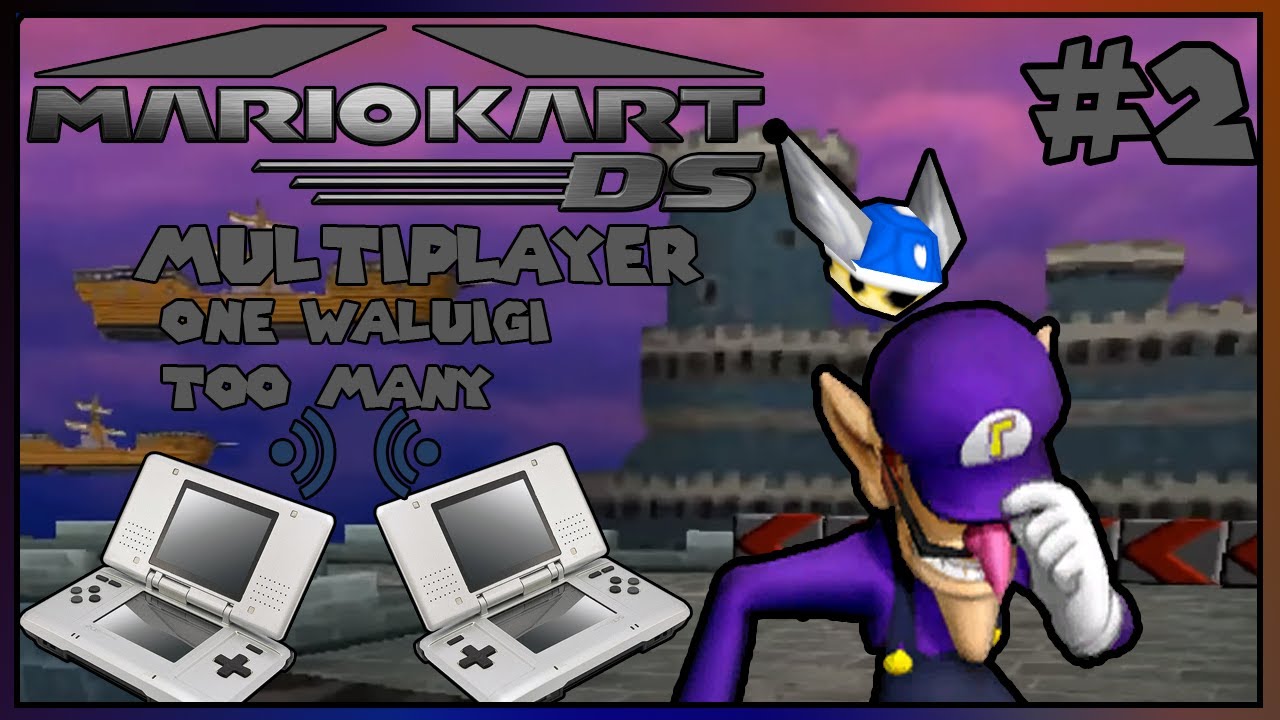Mario Kart DS Local Multiplayer #2 - IT'S NOT ALWAYS MOO MOO MEADOWS ...