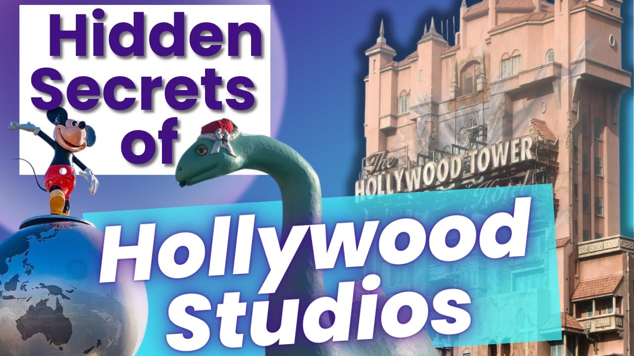 10 Hidden Secrets of Disney's Hollywood Studios Vol. 1 - YouTube