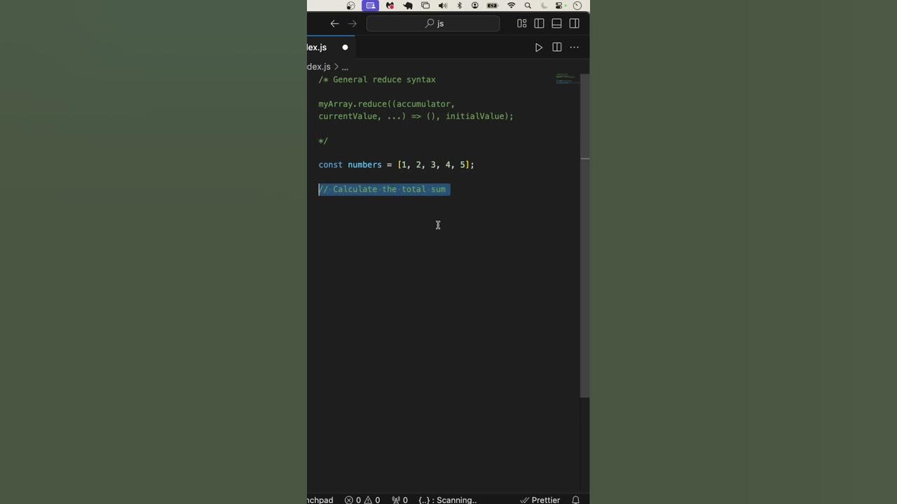 JavaScript Array's Reduce Method: Simplified Explanation with Examples - YouTube