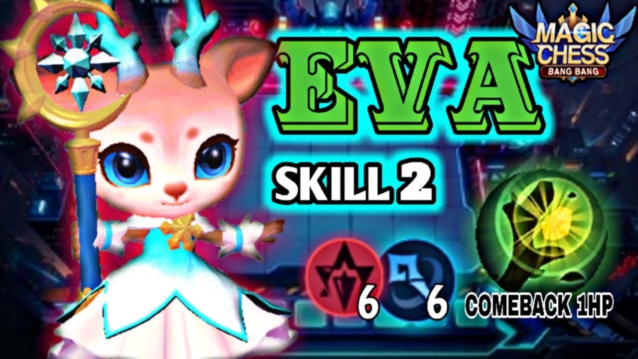 Commander Eva Skill 2 | Lunox Hyper Mage - magic chess mobile legends ...