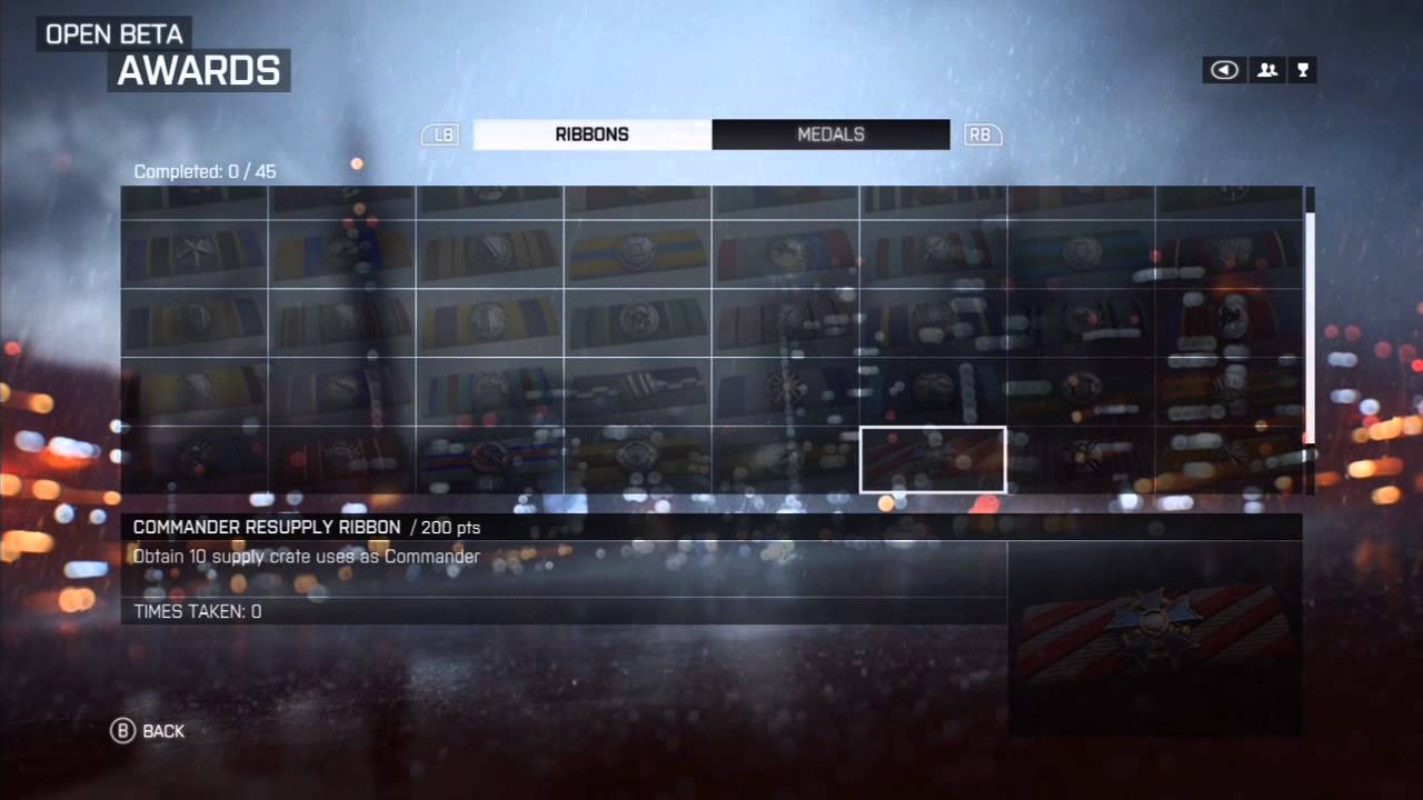 Battlefield 4 All Medals, Ribbons and Dogtags - YouTube