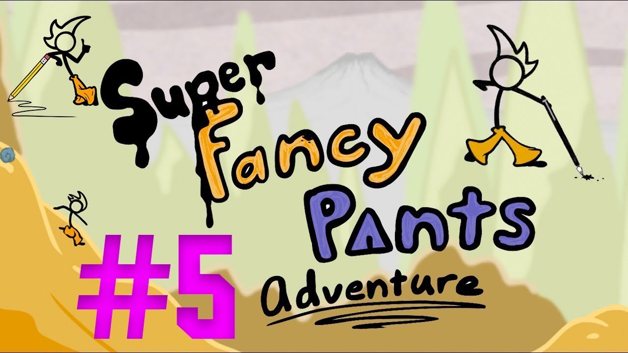 Super Fancy Pants Adventure Playthrough #5 | Saving Pirates! - YouTube
