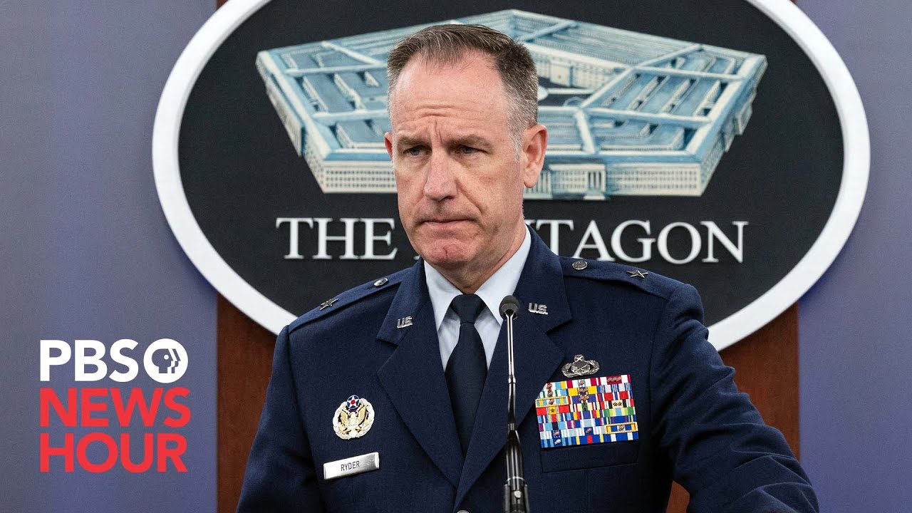 WATCH LIVE: Pentagon holds briefing after releasing video of Russian ...