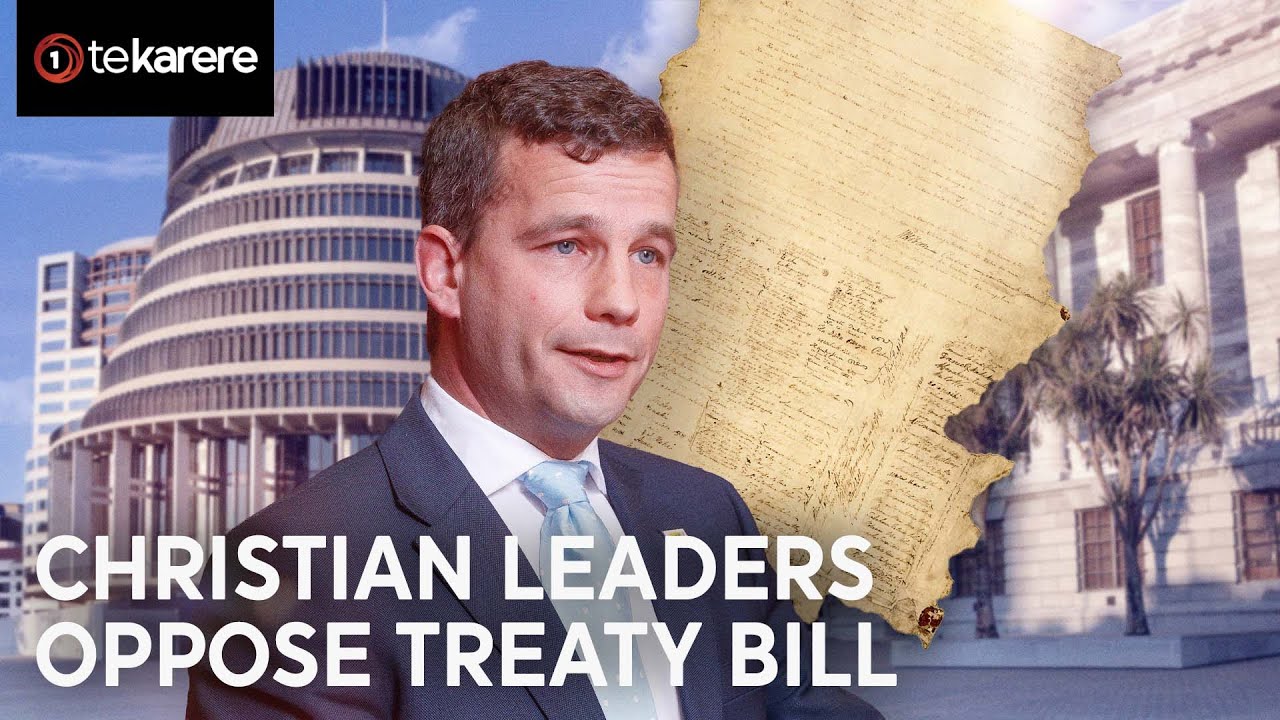 440 Christian leaders sign letter opposing Treaty Principles Bill - YouTube