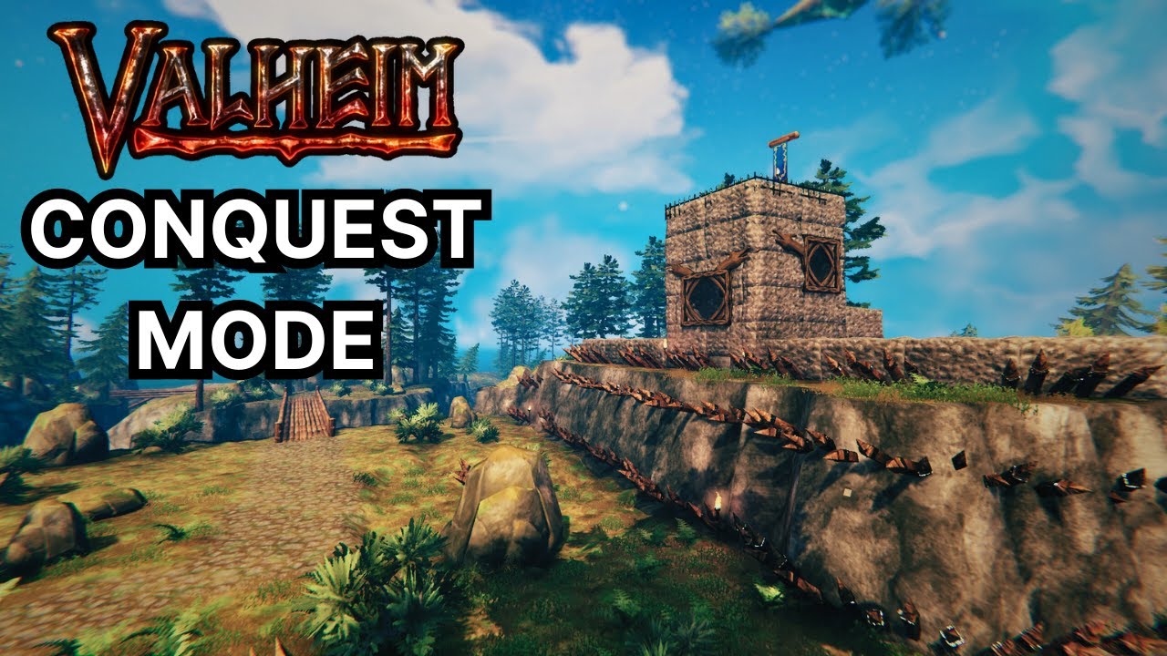 Valheim Conquest Mode: Tower Assault! (ArenaWorld PvP Server) - YouTube