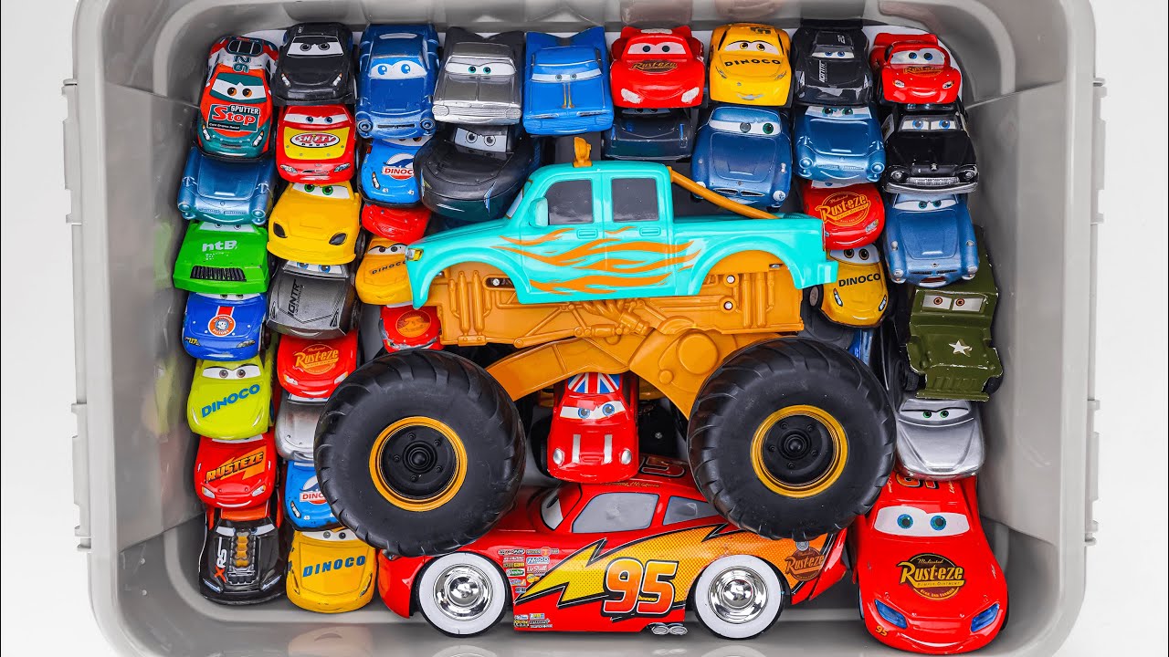 Disney Pixar Cars Unboxing Review | Lightning McQueen Jackson Storm and ...