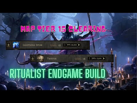 Poe2 Ritualist endgame build - YouTube