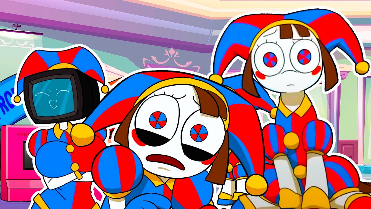 The Amazing Digital Circus CHANGES POMNI Comic Animation - YouTube