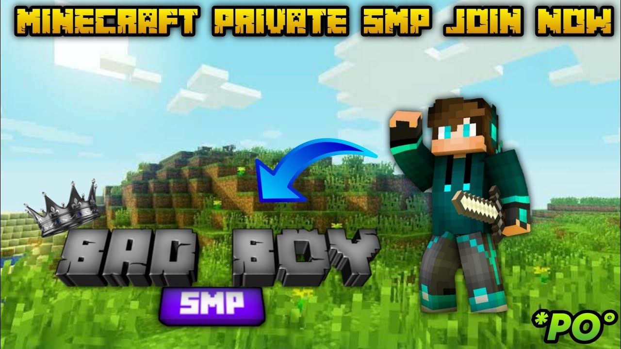 Minecraft New Private SMP | Minecraft Bad Boy SMP Join Now !!! 🥰 - YouTube
