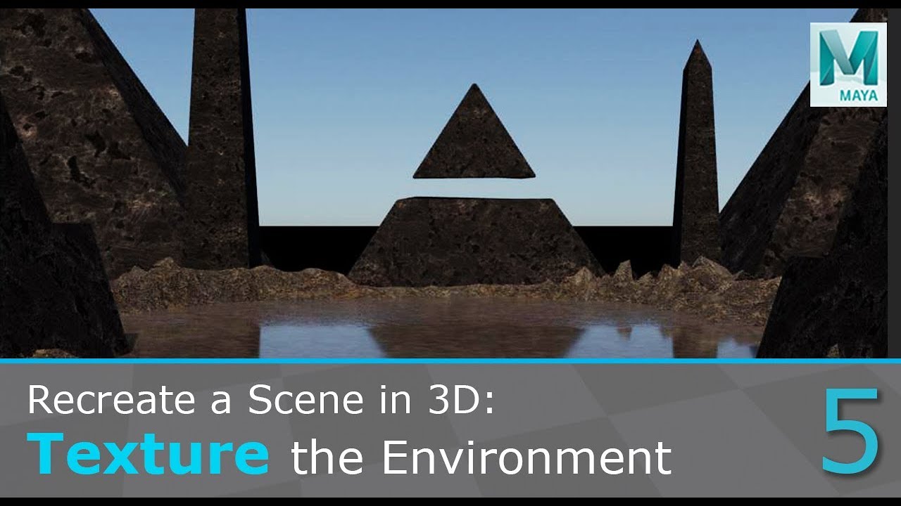 Recreate a Concept Art in 3D: Texture the Environment - YouTube