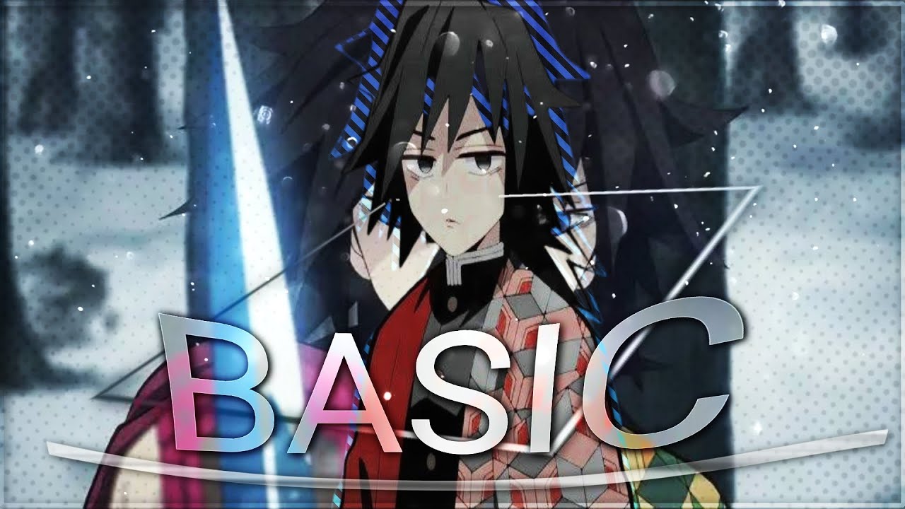 Basic - Tomioka Giyu [Amv/Edit] Quick + free project file 📲 - YouTube
