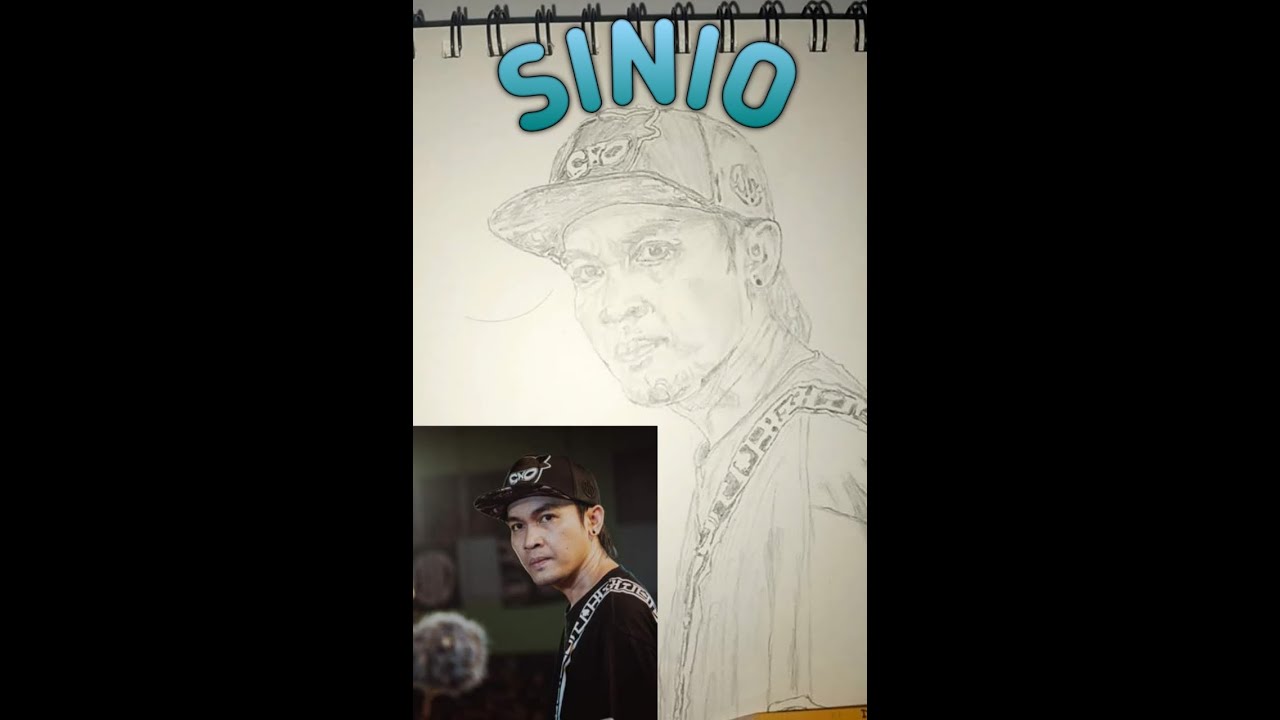 I tried to draw a philipino rapper (SINIO) | DexterCreations - YouTube