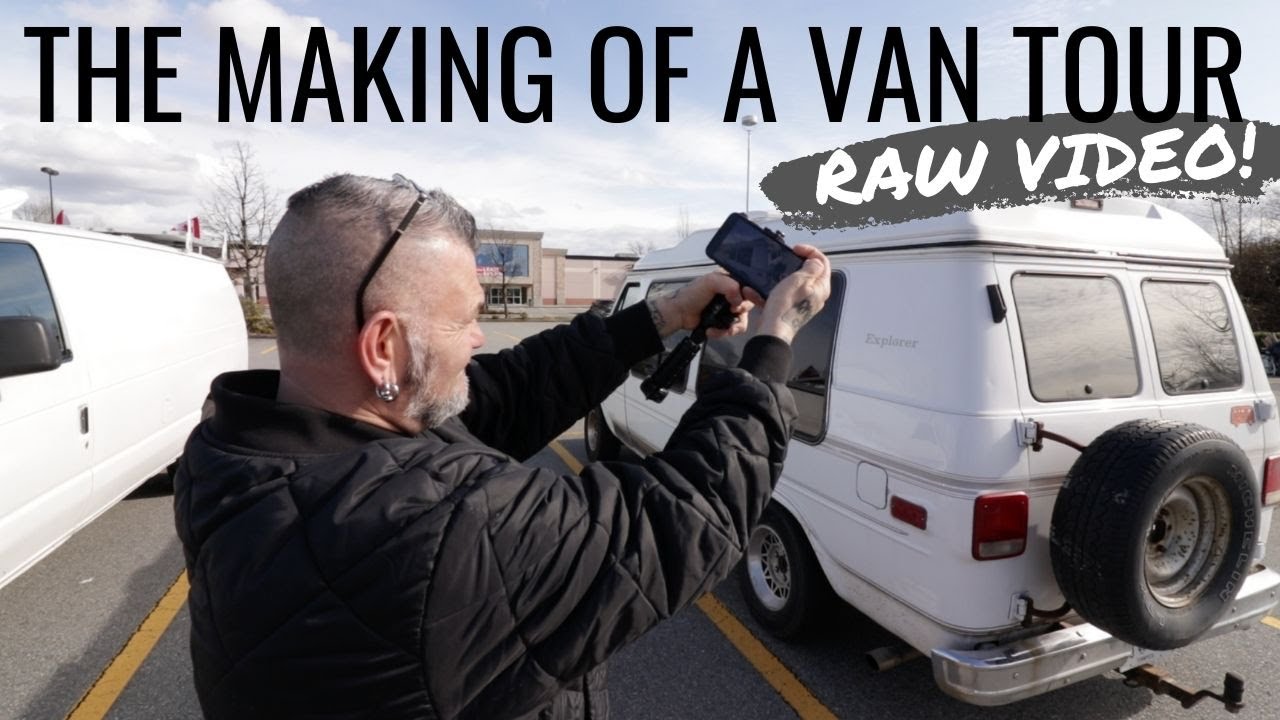 Taking You To WORK With Me BEHIND THE SCENES Of Filming VAN TOURS On ...