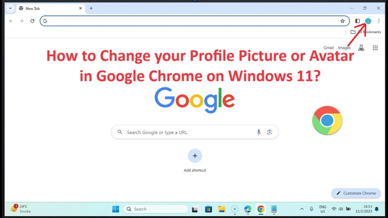 How to Change your Profile Picture or Avatar in Google Chrome on ...