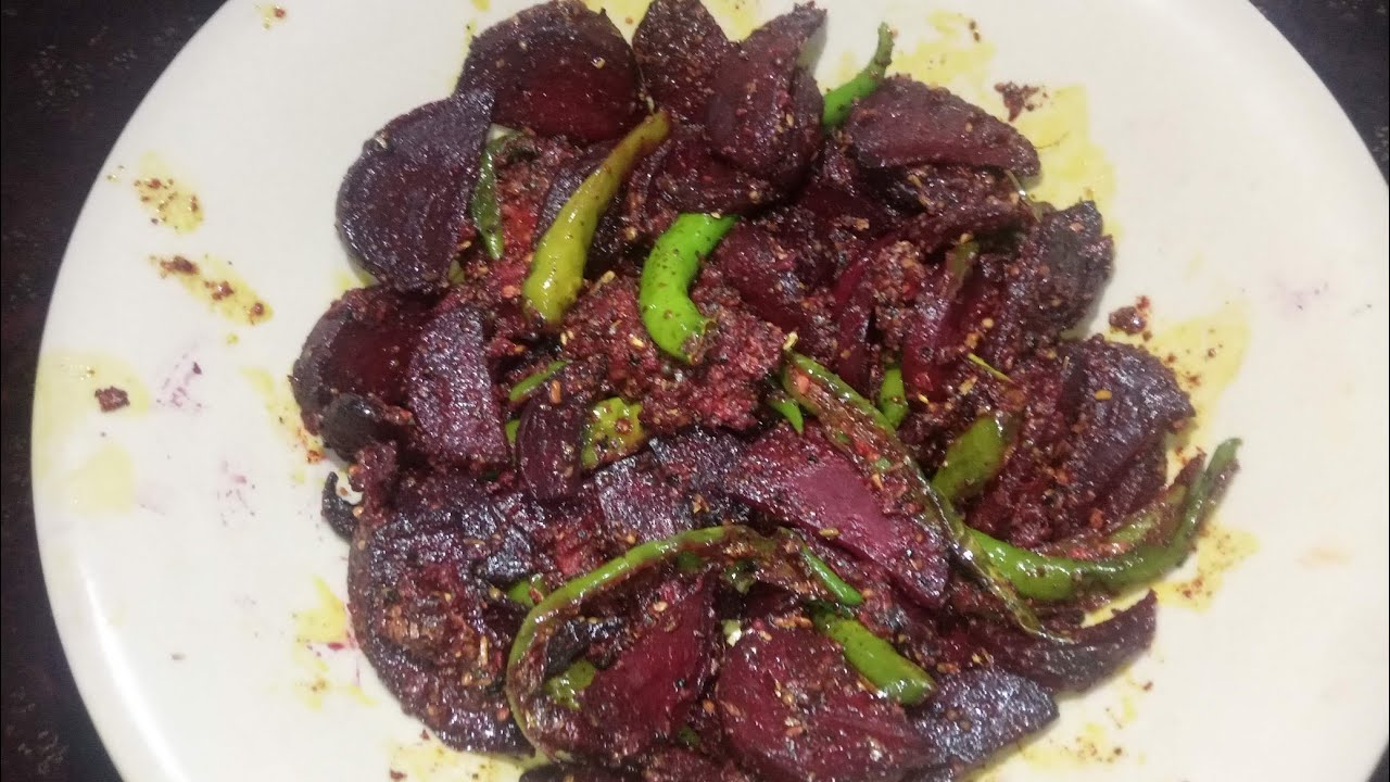 beetroot pickle, instant beetroot pickle, chukandar ka achar, चुकंदर का ...